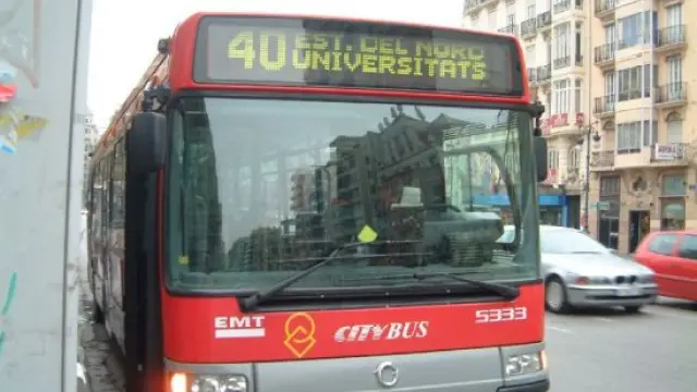 Una línea de bus correcta y regular