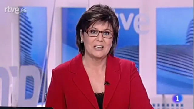 Así ha sido el regreso de María Escario al 'Telediario' de TVE ...