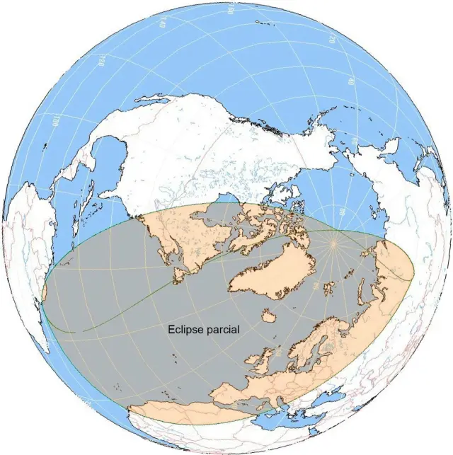 ¿Cómo se verá el eclipse en tu provincia este sábado? Este es el ...