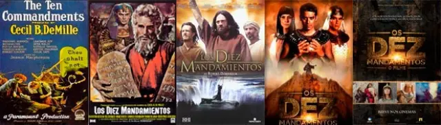 'Los diez mandamientos' y 'Ben-Hur', dos películas con algo más en común que Charlton Heston