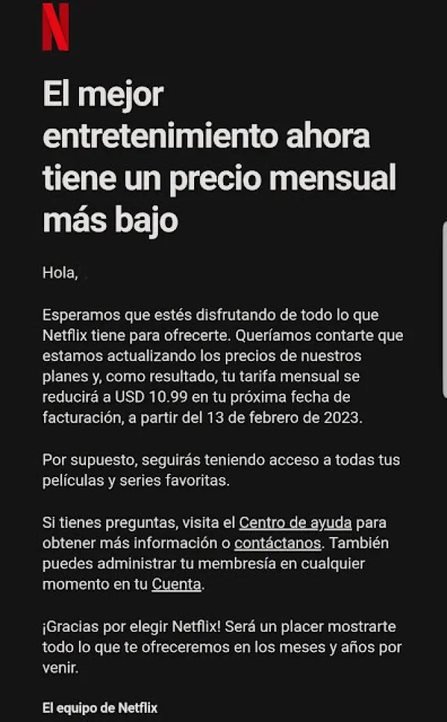 Netflix baja los precios en Latinoamérica tras las quejas por el cambio en el uso de cuentas ...