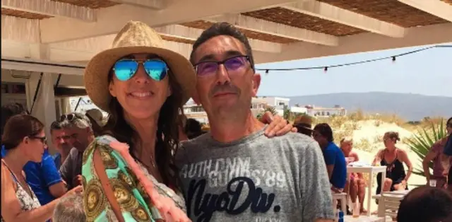 Paz Padilla en el funeral de su hermano Luis: "Somos una familia que se ...