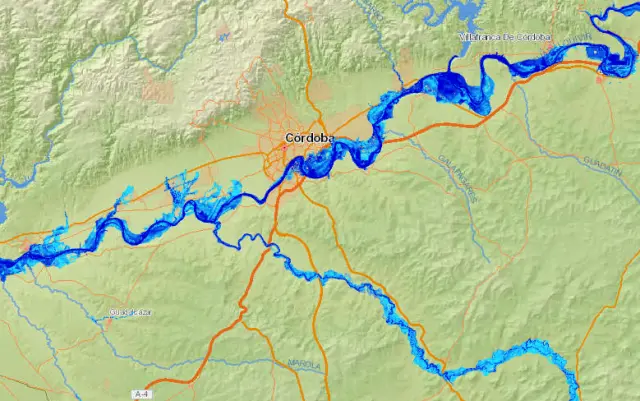 Consulta cuáles son las zonas inundables de mayor riesgo de Andalucía
