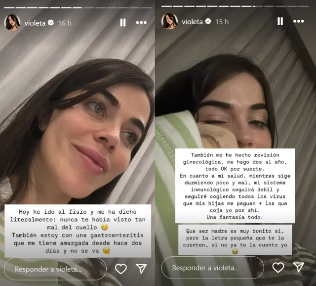 Violeta Mangriñán habla de sus problemas de salud y muestra su extraña erupción cutánea: "Quiero ...