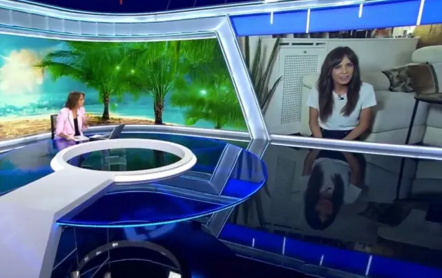 María Casado abandona el plató de 'Informativos Telecinco' en pleno ...