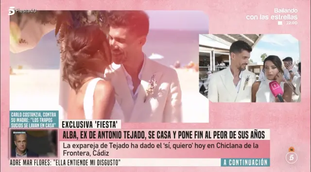 Alba Muñoz, ex de Antonio Tejado, se casa tras uno de sus peores años: "Ha sacado lo mejor de mí"