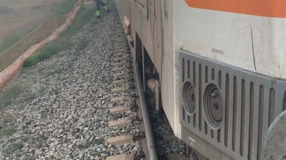 Restablecida la circulación de la R2sud tras el descarrilamiento de un tren en el Prat