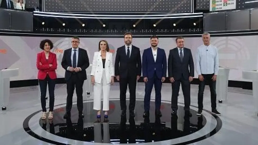 El debate a 7 de La 1 se queda muy por detrás del 'cara a cara' con un ...