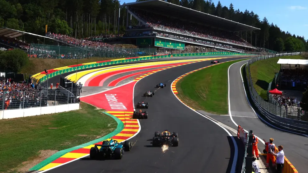 Eau Rouge y Le Raidillon: las curvas más icónicas de la Fórmula 1 ...