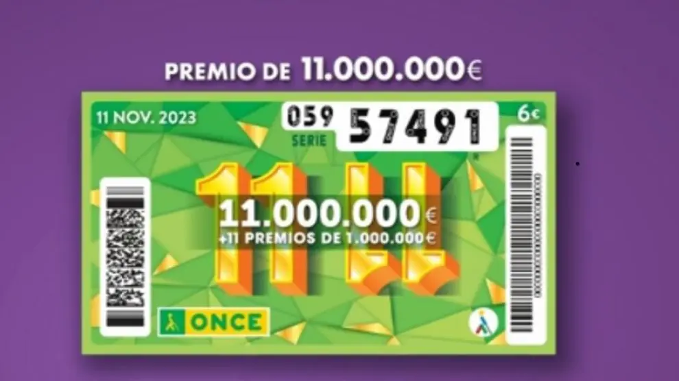 El 11 del 11 de la ONCE deja una lluvia de millones en seis provincias ...
