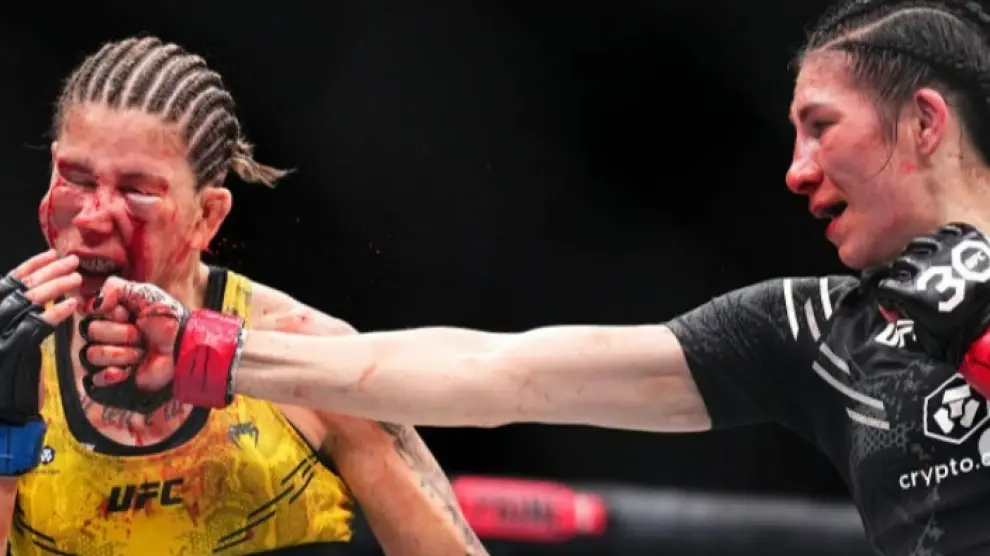 Irene Aldana y Karol Rosa protagonizan la mejor pelea de la noche con ...