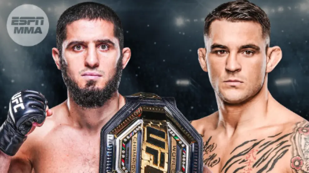 Islam Makhachev vs Dustin Poirier: el cinturón del peso ligero de UFC ...
