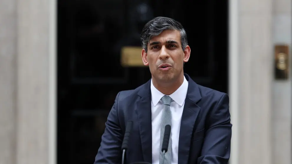 Sunak anuncia su dimisión como líder del Partido Conservador y pide perdón: "He oído vuestra ...