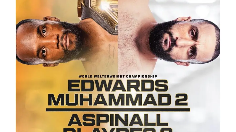 Horario y dónde ver UFC 304: Edwards vs Muhammad 2 y Aspinall vs ...