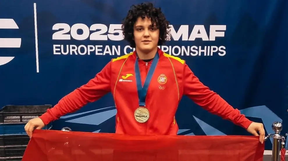 Merche García se corona campeona de Europa de MMA tras ganar a Lewandowska