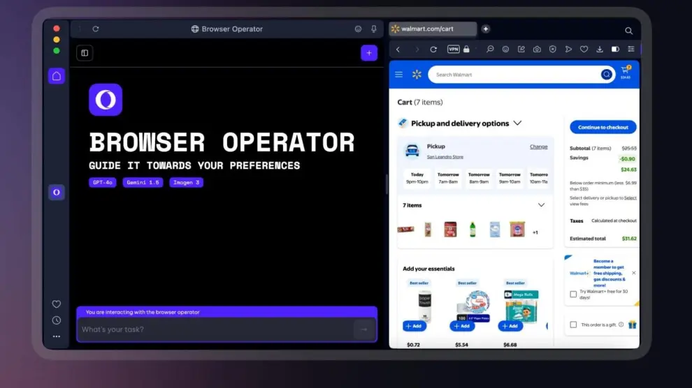 MWC 2025: Opera presenta ‘Browser Operator’, un agente de IA que optimiza el tiempo del usuario