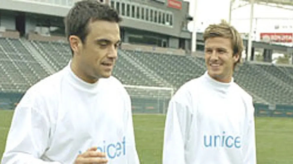 Beckham y Williams vuelven al armario