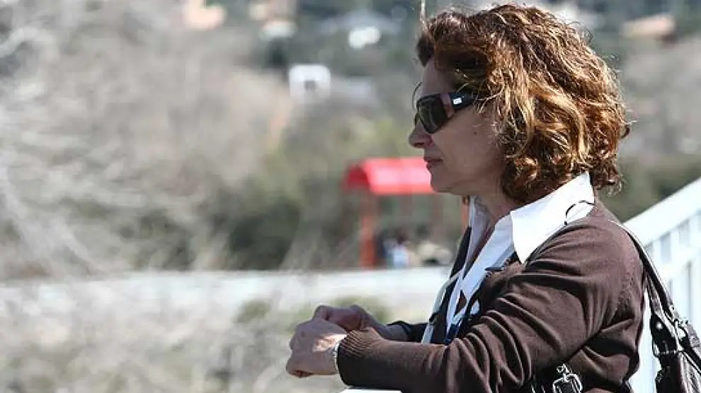 Esther Rincón: "El arreglo de la curva asesina de la M-607 es una chapuza"