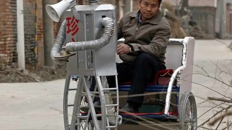El robot rickshaw de Wu Yulu, un genial inventor autodidacta | Opinión ...