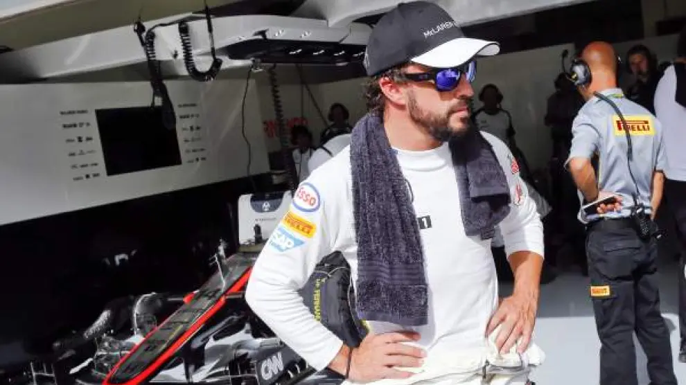 Alonso: "Es triste estar contento por pasar a la Q2, pero hacía falta ...