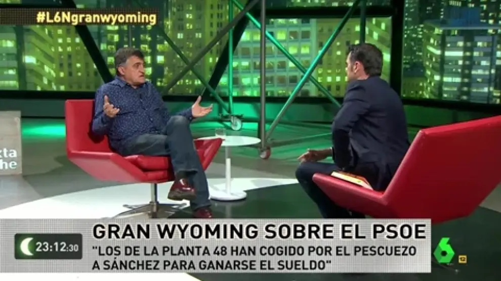 Los 14 rotundos titulares de El Gran Wyoming en ‘La Sexta Noche ...