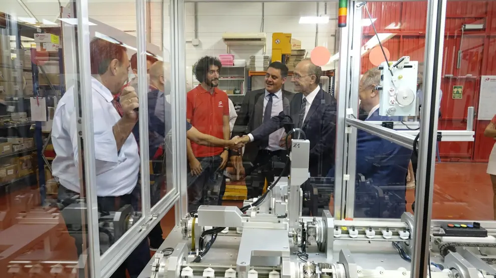 De la Torre visita las instalaciones del Grupo Premo en el PTA