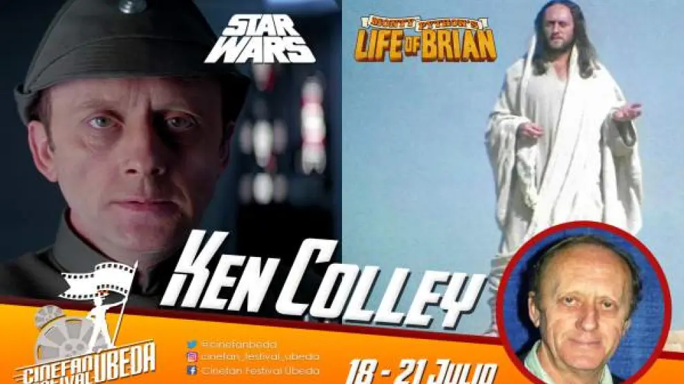 El actor Kenneth Colley formará parte del panel Star Wars de Cinefan ...