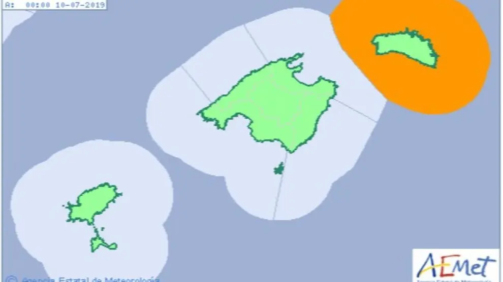 Activan este lunes el nivel 1 del plan Meteobal por riesgo de 'rissaga ...