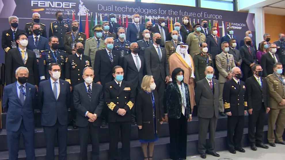 Vídeo: Acto de inauguración de la Feria Internacional de Defensa y Seguridad FEINDEF