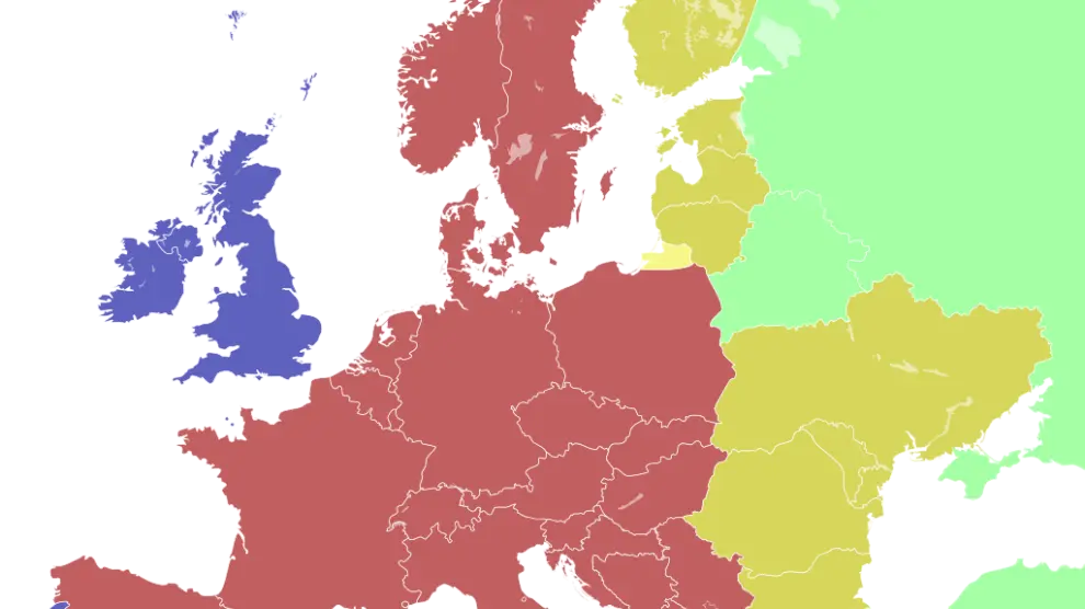 Qué hora es en Ucrania y en Rusia