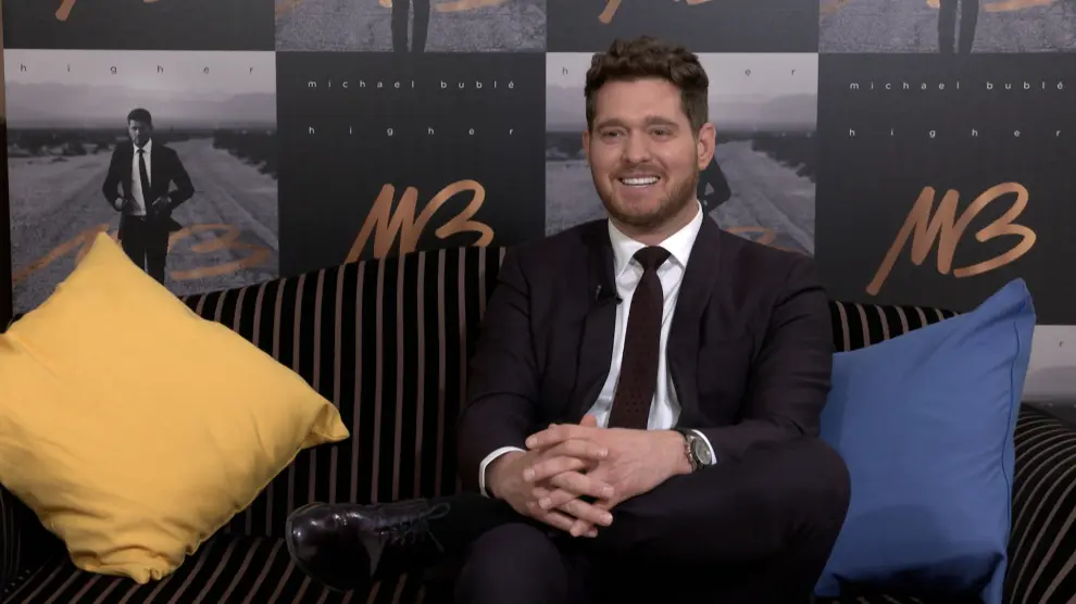 Vídeo: Michael Bublé presenta su nuevo disco, ‘Higher’, en Madrid