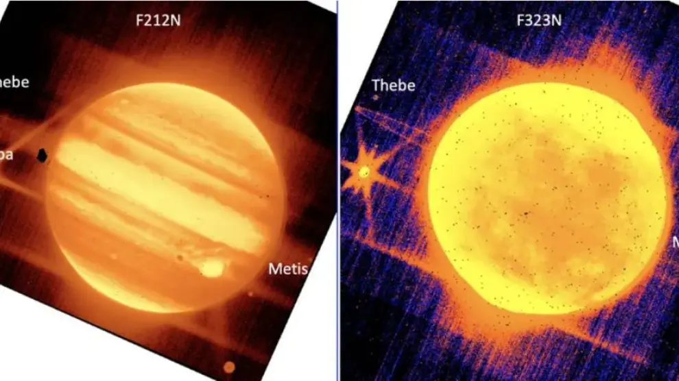 Así son las primeras imágenes de Júpiter captadas por el telescopio James Webb de la NASA