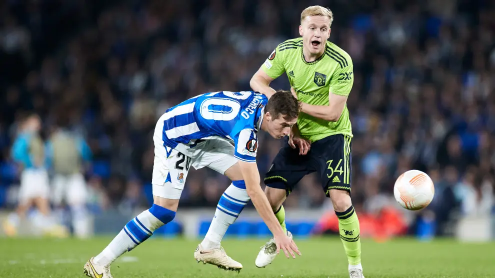 Real Sociedad-Manchester United, en directo: última hora de la Europa League