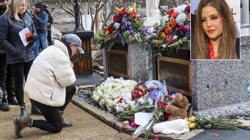 Lisa Marie Presley es despedida con un funeral público en Graceland