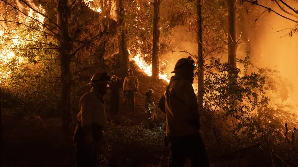 Las llamas arrasan Chile: hay 95 incendios descontrolados y al menos 28 poblaciones con toques ...