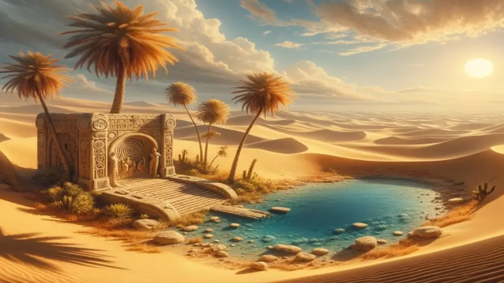 ¿De dónde proviene el término ‘oasis’?