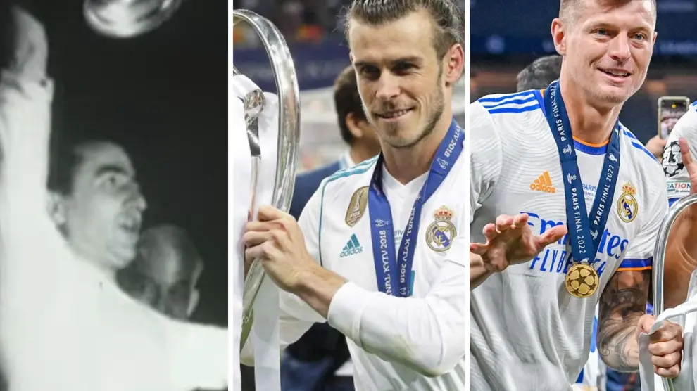 Cómo fueron cada una de las Champions que ha ganado el Real Madrid en su historia