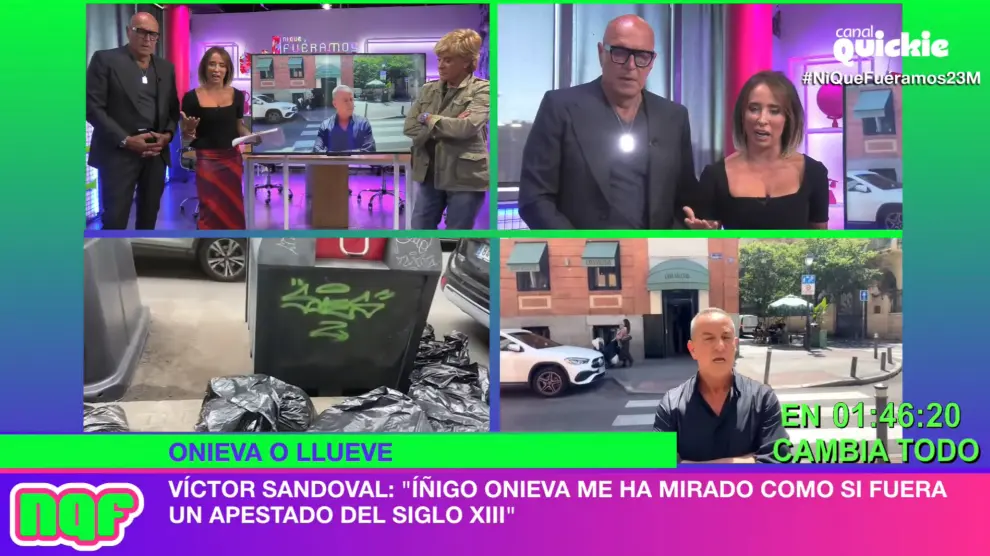 Víctor Sandoval acude al restaurante de Íñigo Onieva:"Me ha mirado como ...