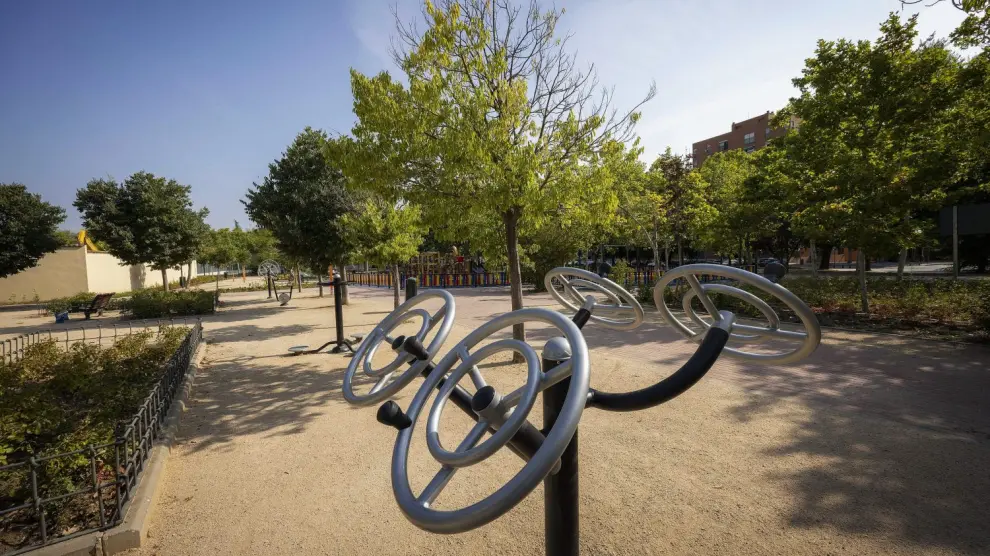 El parque Galiana en Usera estrena más árboles y nuevas zonas ...