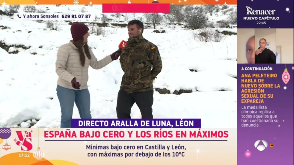 Un vecino de Aralla de Luna revoluciona el plató de 'Y ahora Sonsoles ...