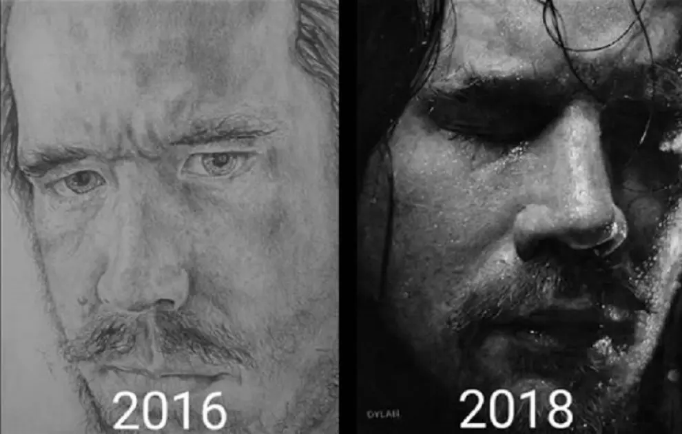 Fotos: Fotos: Los dibujos hiperrealistas de Dylan Eakin que parecen ...