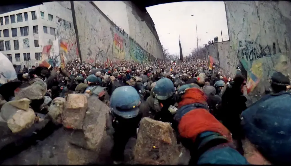 Fotos: Así habría sido la Revolución Francesa o la caída del Muro de Berlín grabadas con una ...