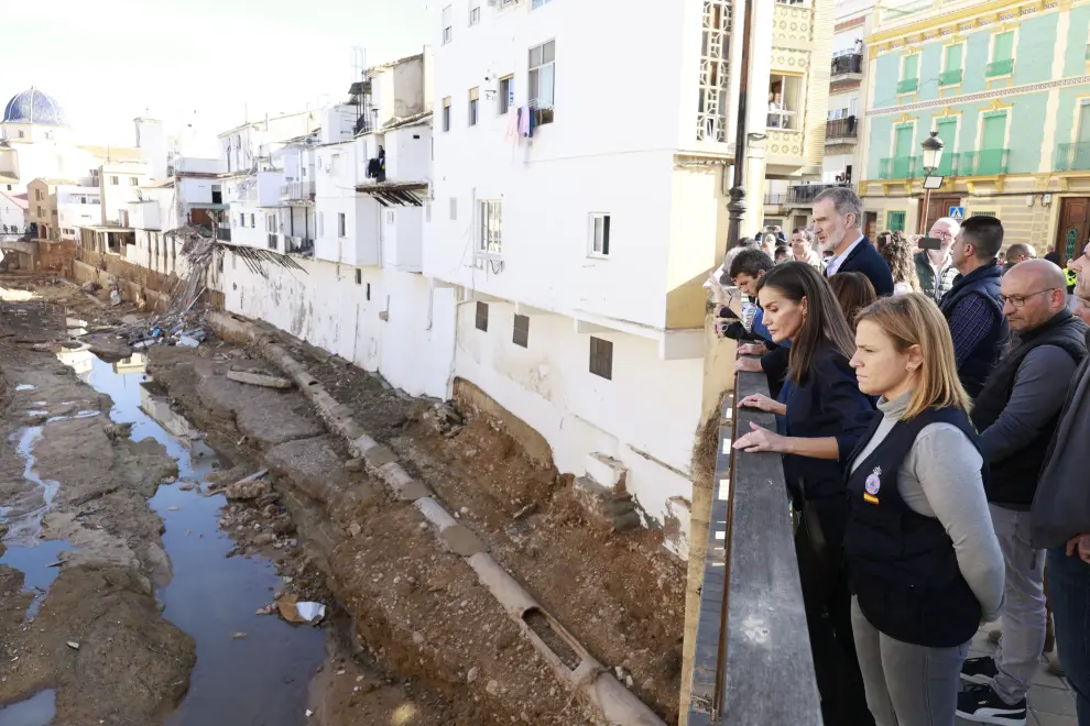 Fotos: Los reyes Felipe VI y Letizia arropan de nuevo a los afectados ...