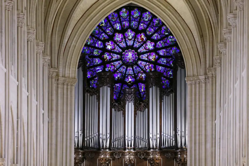 Foto: Interior imponente | Notre Dame reabre sus puertas: así ha sido la gran ceremonia con ...