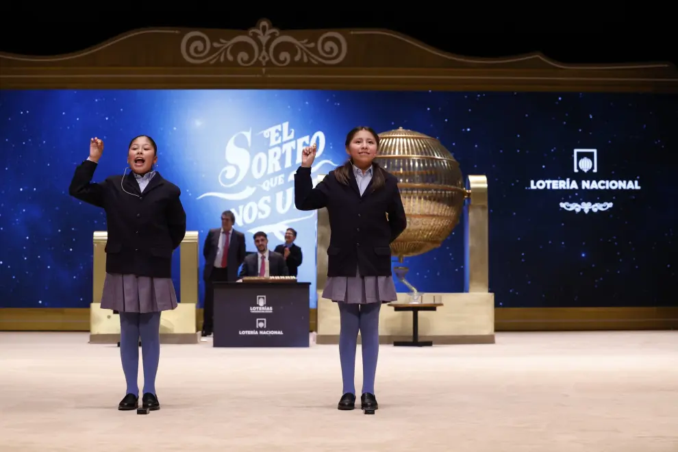 Foto: La bola del Gordo | Lotería de Navidad 2024: las fotos del sorteo ...