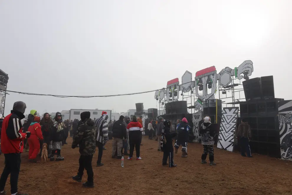 Fotos: Así es la rave 'bajo cero' junto al aeropuerto de Ciudad Real ...
