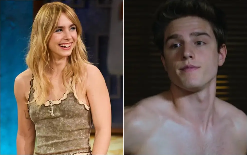 Foto: Jeremy Allen White y Molly Gordon en una entrega de premios ...