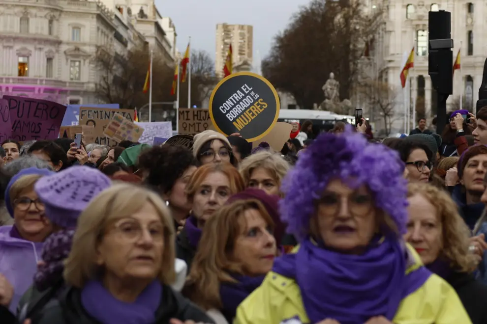 Fotos: El feminismo llena Madrid: las mejores imágenes de la manifestación del 8M | Imágenes