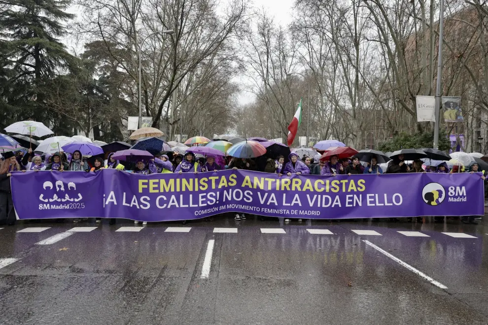 Fotos: El feminismo llena Madrid: las mejores imágenes de la manifestación del 8M | Imágenes