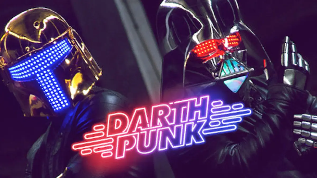 'Darth Punk': Daft Punk se entregan al lado oscuro
